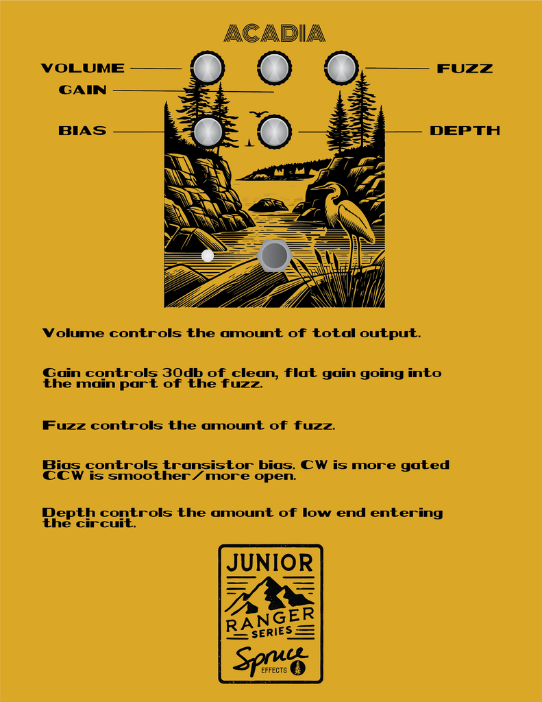 Junior Ranger Series: Acadia – Spruce Effects